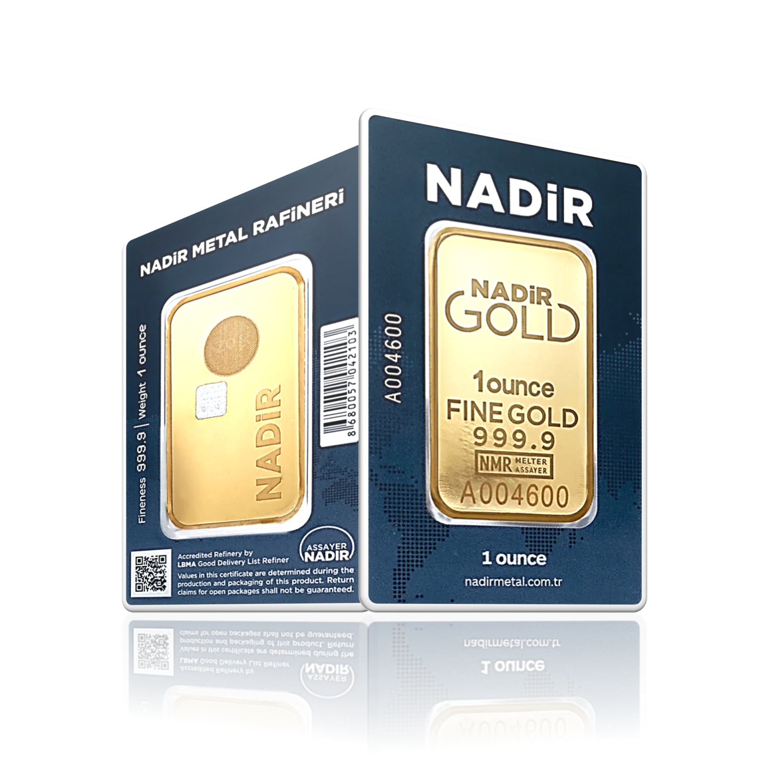 Zlatne poluge 1 unca Nadir - Gold store